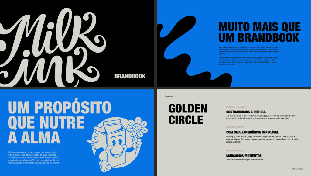 Milk Ink Tattoo Shop - Rebranding - Bradda Design - Estúdio de Design ...